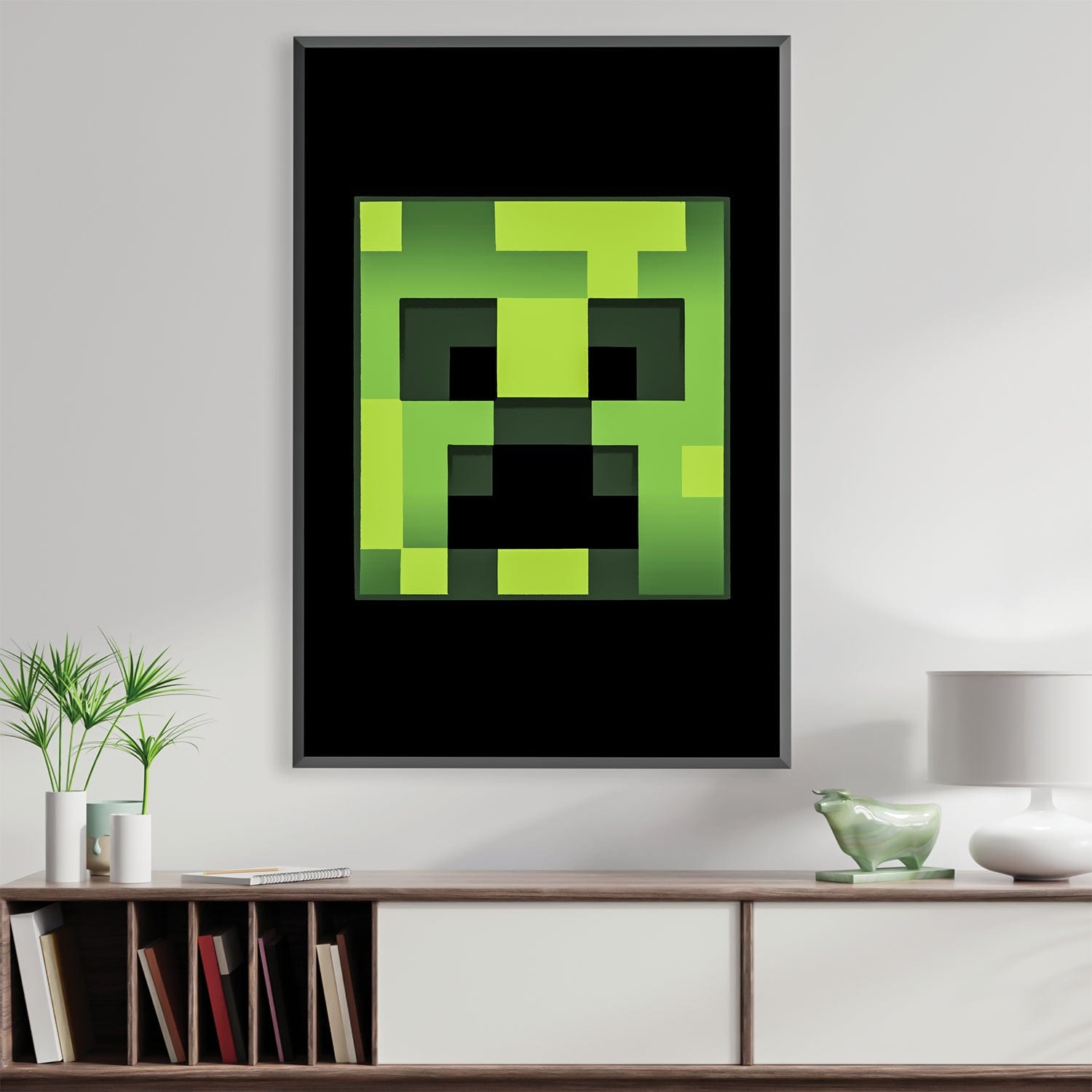 Toile Creeper Minecraft